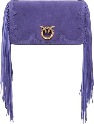 Pinko Pinko, Femme, Sacs, Violet, Taille: ONE Size Love Bag Click Soft Horizontal Mini