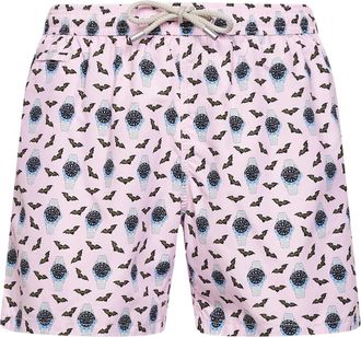 MC2 Saint Barth Homme, Maillots de bain, Multicolore, Taille: S Lighting Swim Shorts