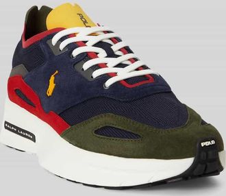 Polo Ralph Lauren Sneaker Low mit Plateauprofil aus Rindsnappa