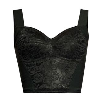 Dolce & Gabbana Shaper Corset Bustier Top - - Underwear - Damen - Schwarzk - 2XS