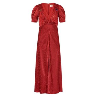 Saloni Damen, Kleider, Rot, LGr&ouml;&szlig;e