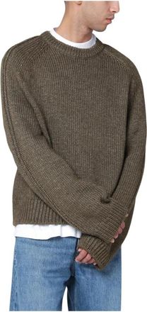 Our Legacy Homme, Pulls, Vert, Taille: L True Roundneck