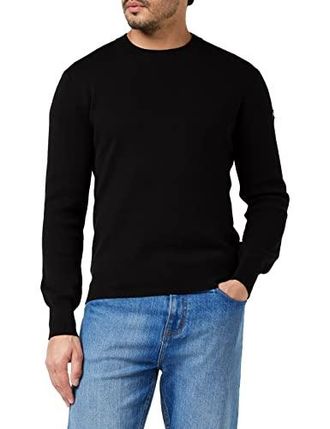 Schott NYC Homme Plkern1 Pull Sweater, Noir, L EU
