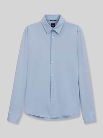 HUGO BOSS Slim Fit Businesshemd mit Kentkragen
