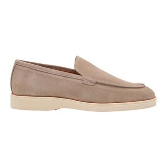 Exton Homme, Chaussures, Beige, Taille: 41 EU Suede Loafer