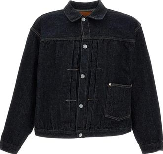 Kaptain Sunshine Kaptain Sunshine, Homme, Vestes, Bleu, Taille: M Denim Tracker 1P Jacket