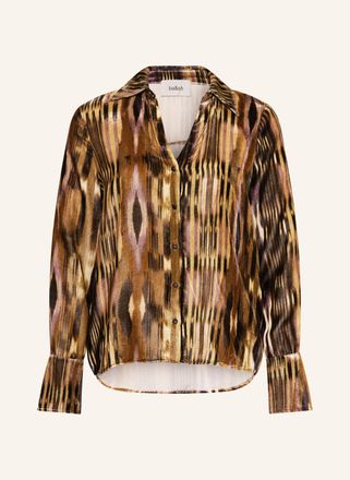 BA&SH Ba&Sh Hemdbluse Vany Aus Samt braun