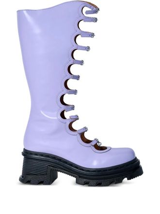 Dr. Martens x Marc Jacabs bottines Kiki 40 mm - Violet