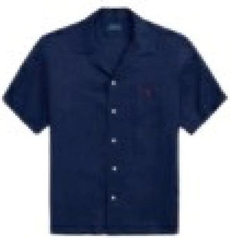 Polo Ralph Lauren Homme, Chemises, Bleu, Taille: XL Chemise &agrave; Manches Courtes