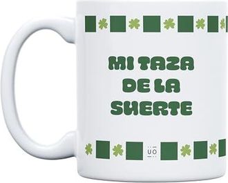 UO Geschenktasse mit Nachricht Meine Tasse Gl&uuml;ck Geschenk f&uuml;r Freunde Geschenk f&uuml;r Freunde Original Weihnachten Geschenk Unsichtbarer Freund Original 350