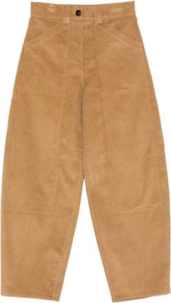 Co pantalon de jogging à poches plaquées - Marron