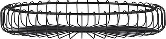 Blomus Estra Drahtkorb schwarz One Size