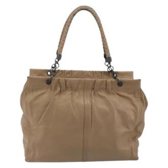 Bottega Veneta Pre-owned Vintage Tote Bag - - Pre-owned - Damen - Beige - ONE SIZE
