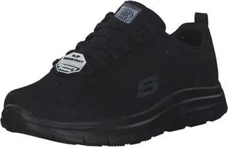 Skechers Homme Flex Advantage-Bendon Baskets, Black Mesh/Water & Stain Repellent Treatment, 45.5 EU