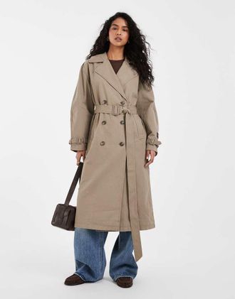Levi's Serena trench long beige-Vert