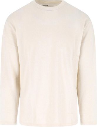 Extreme Cashmere Pull Col Rond - Blanc