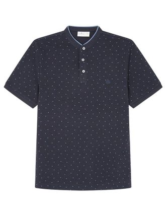 Springfield Herren Poloh Polohemd, Navy, L