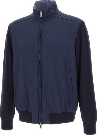 Paul & Shark Homme, Vestes, Bleu, Taille: XL Typhoon Platinum Jacket