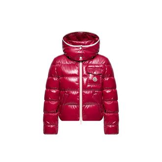 Moncler Moncler Andro Hooded Short Down Jacket, Women, Pink, Size: 00