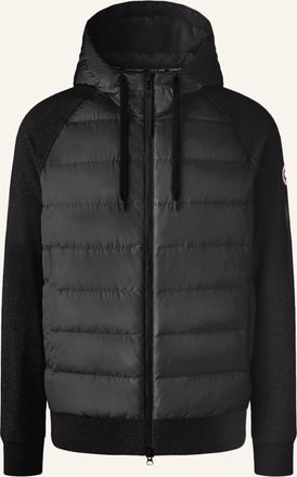 Canada Goose Sweatjacke Hybridge Huron Im Materialmix schwarz