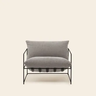 Madura Fauteuil Alceno Racer naturel - NATUREL