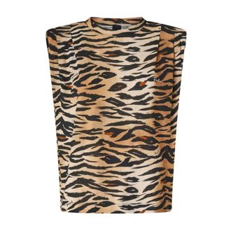 Pinko Pinko, Femme, Tops, Multicolore, Taille: 36 FR Myranda Printed Top