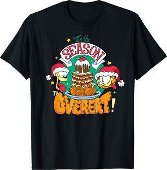 Garfield Its The Season to overeat Weihnachten T-Shirt