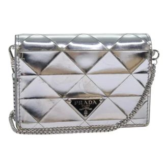 Prada Sac Mini Vintage Pre-owned - Femme - Pre-owned - Gris - Taille: ONE Size
