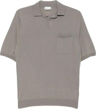 Ballantyne Homme, Tops, Gris, Taille: S Pocket Polo