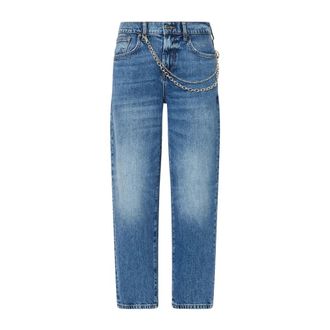 Liu Jo New Boy L.w. Gerades Jeans - - Jeans - Damen - Blau - W29