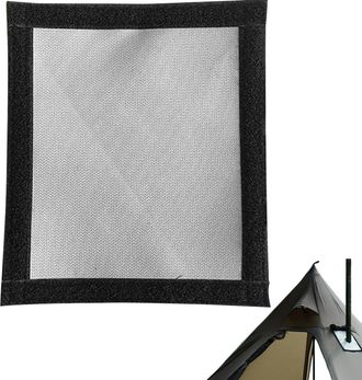 Generico Regenfest, hei&szlig;es, Herd-Katze, Leichter Stoff zum Schutz des Kamins, Flexible Hochtemperatur-Patch, L&uuml;ftungsabdeckung