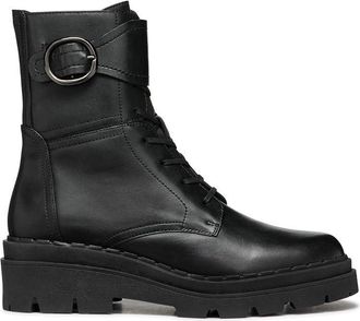 Geox Damen D FELLENY B Ankle Boot, Black, 39 EU