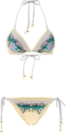 Zimmermann Femme, Maillots de bain, Multicolore, Taille: 42 FR Indra Lycra Bikini