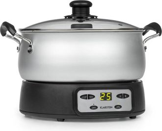 Klarstein Klarstein - Jam Session Marmeladen- und Geleekocher, 1000W, 2 Automatikprogramme, einstellbare Kochzeit, automatischer R&uuml;hrer, beschichteter