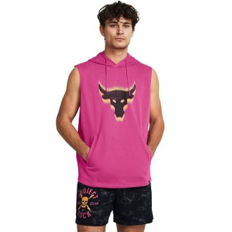 Under Armour Kapuzenpullover f&uuml;r Herren, &Auml;rmellos (Pink)