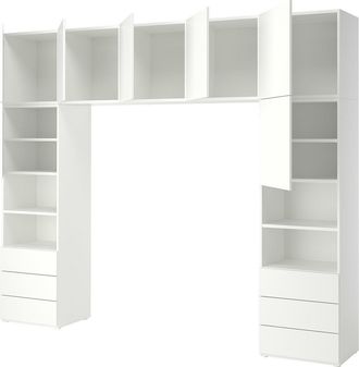 IKEA PLATSA Kleiderschrank m 7 T&uuml;ren+6Schubl