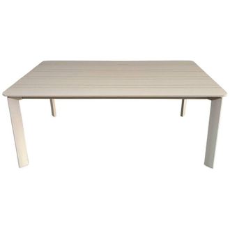 Made In Meubles Made In Meubles - Table de jardin en aluminium taupe 8 places Ka&iuml;a