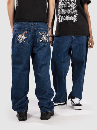 Blue Tomato Skull X Girl Jeans bleu