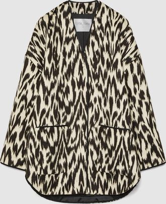 Forte_Forte Manteau Moiré Honey