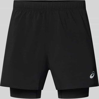 Asics Shorts im 2-in-1-Look mit Logo