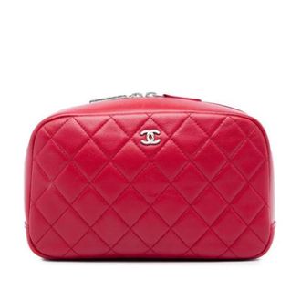 Chanel Pre-owned Vintage Pouch - - Pre-owned - Damen - Rot - ONE SIZE