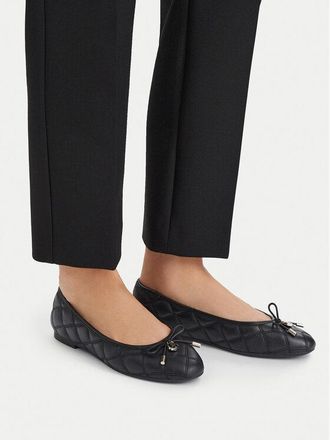 Tommy Hilfiger Ballerinas Charm Quilted Ballerina FW0FW09503 Schwarz