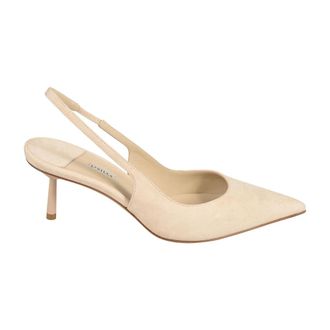 Le Silla Femme, Chaussures, Beige, Taille: 39 EU Escarpins Slingback &agrave; bout pointu