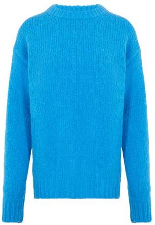 Tibi Pull Airy en alpaga m&eacute;lang&eacute;