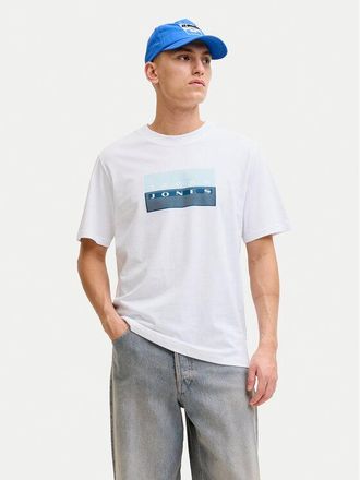 Jack & Jones Jack & Jones T-Shirt Fusion 12289863 Wei&szlig; Regular Fit