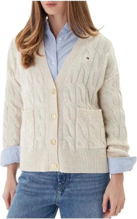 Tommy Hilfiger Damen, Strickwaren, Beige, MGr&ouml;&szlig;e