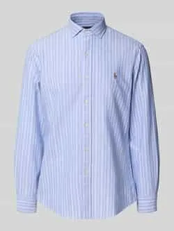 Polo Ralph Lauren Custom Fit Freizeithemd mit Label-Stitching