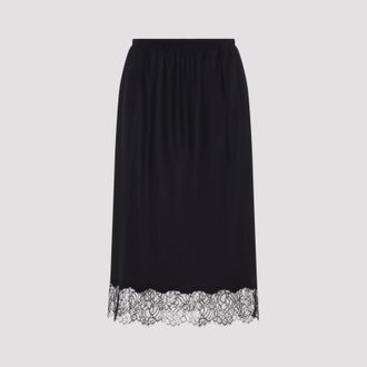 Carven Pull On Lingerie Skirt