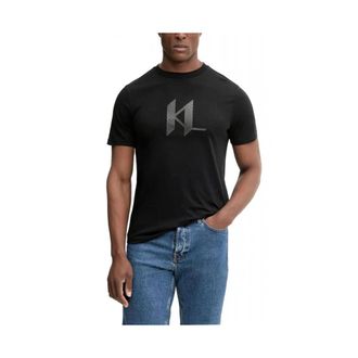 Karl Lagerfeld Homme, Tops, Noir, Taille: XL T-Shirt