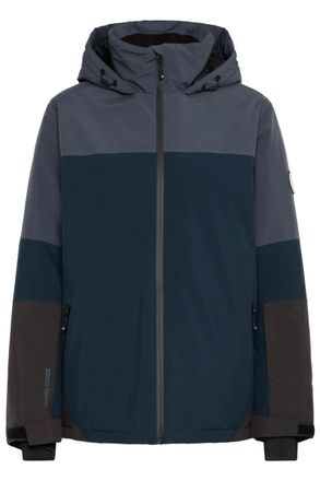 North Bend NBMona Damen Skijacke Winterjacke Snowboardjacke Outdoor wasserdicht wasserfest 10000 mm Wassersäule mit Kapuze Schneefang Manschetten Skipasstasche, 